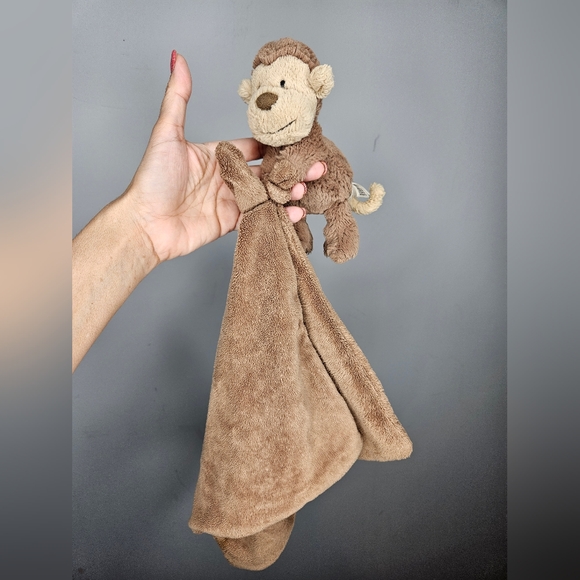 Jellycat | Toys | Jellycat Bashful Monkey Soother Lovie Plush | Poshmark